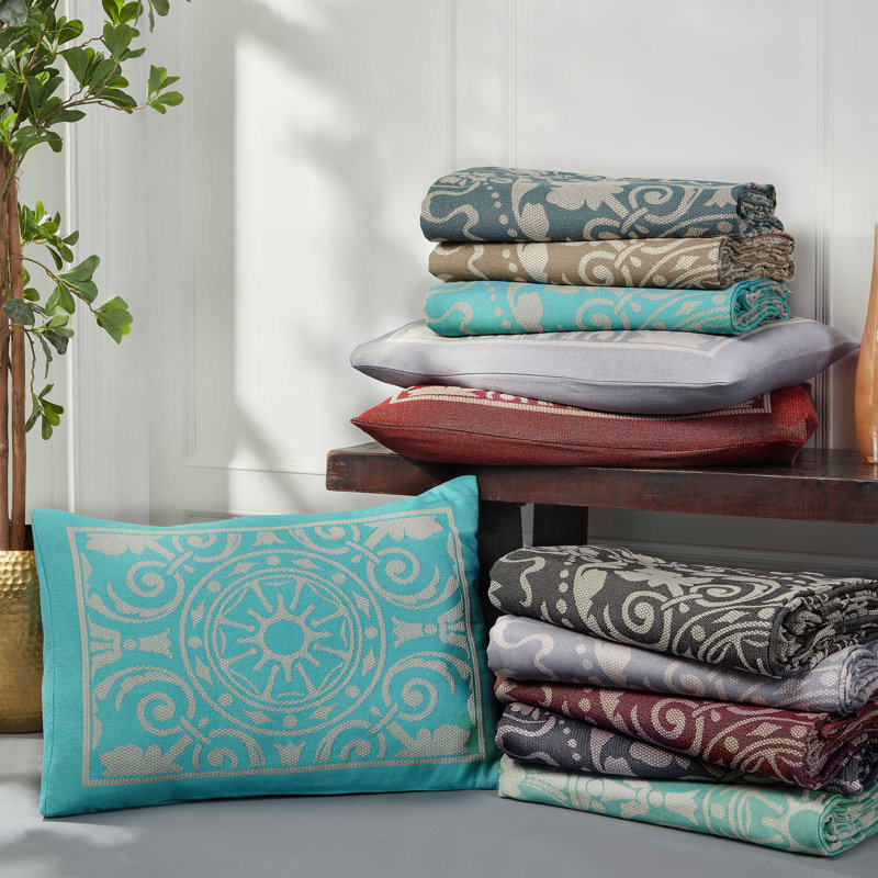 Superior Alistair Lightweight Cotton Blend Woven Jacquard Bohemian Medallion Coverlet Bedspread Set Reviews Wayfair